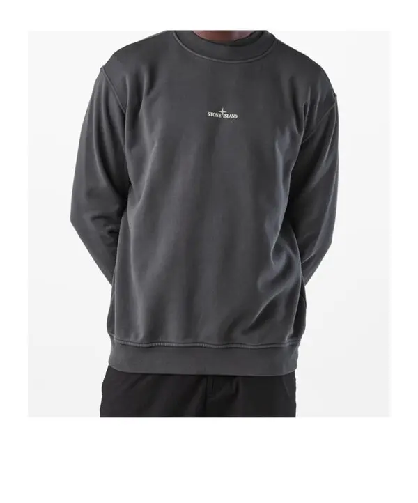 Stone Island Graphic Crew Neck Jumper