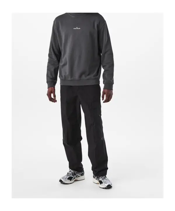 Stone Island Graphic Crew Neck Jumper