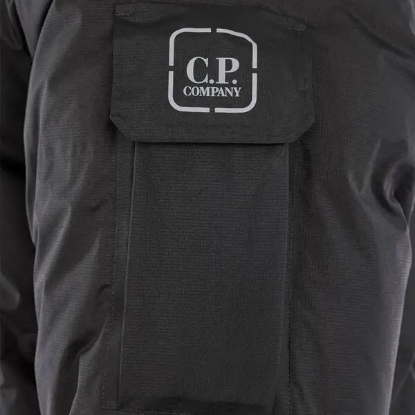 C.P. COMPANY Pertex Puffer Jacket With Hood