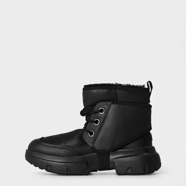 UGG Lace-up Winter Boots With Shearling Lining