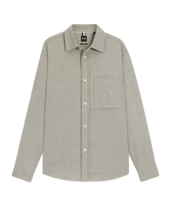 Hugo Boss Knit Long-sleeve Shirt