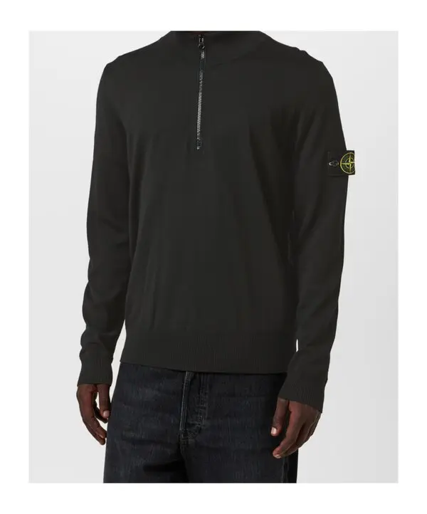 Stone Island Quarter Zip Knitwear