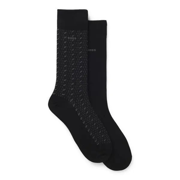 Hugo Boss Pure Cotton Sweat-absorbent And Breathable Cotton Socks