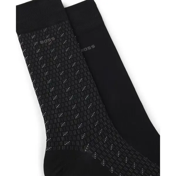 Hugo Boss Pure Cotton Sweat-absorbent And Breathable Cotton Socks