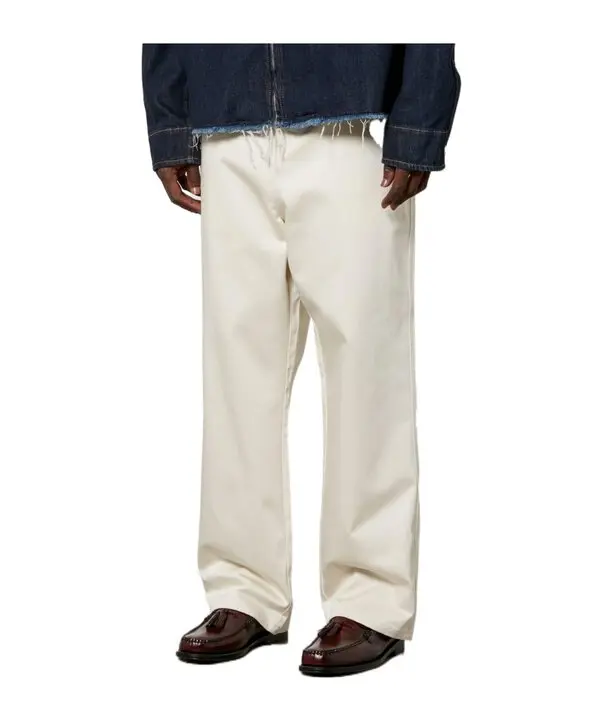 AMI Paris Solid-color Casual Trousers