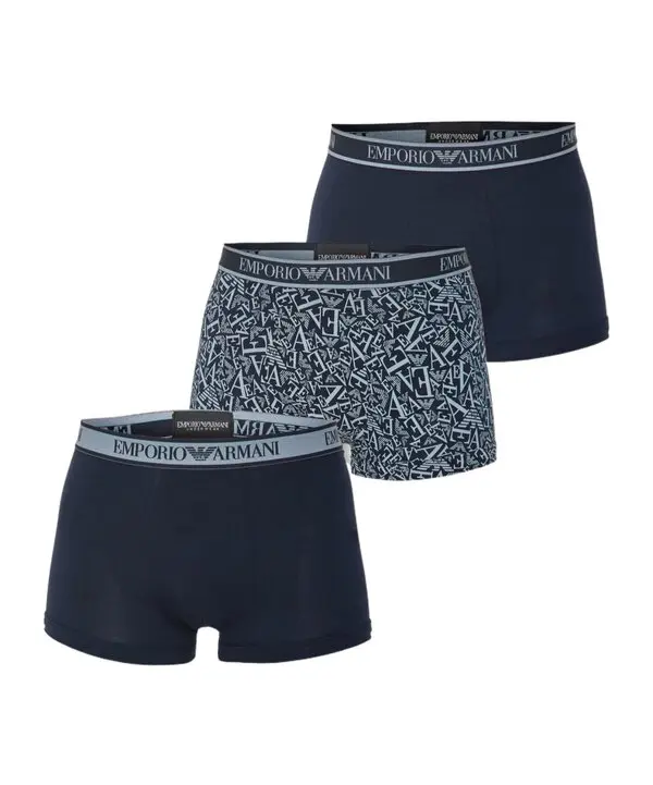 Emporio Armani Core 3 Pack Boxer Shorts