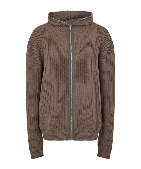 Rick Owens Solid-color Zip Hoodie