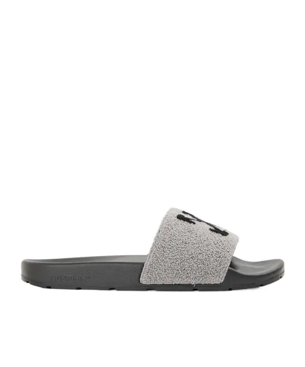 Off-White Terry Sliders