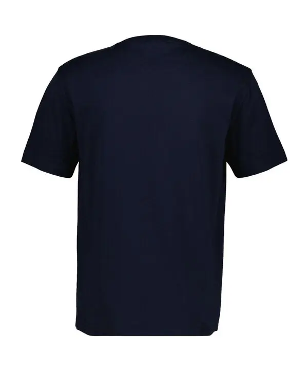 Gant Logo Short Sleeve T-shirt - Black