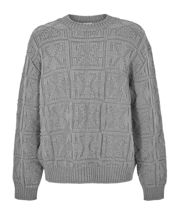 Off-White Off 3d Stitch Crew" Sweater