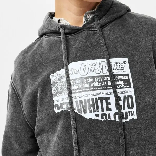 Off-White Minimalist And Versatile Hoodie