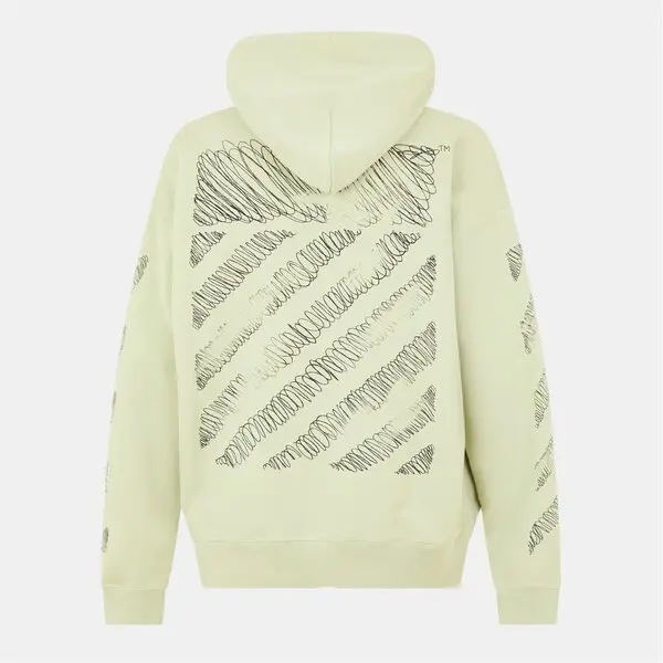 Off-White Scrib Diag Over-the-head Hoodie