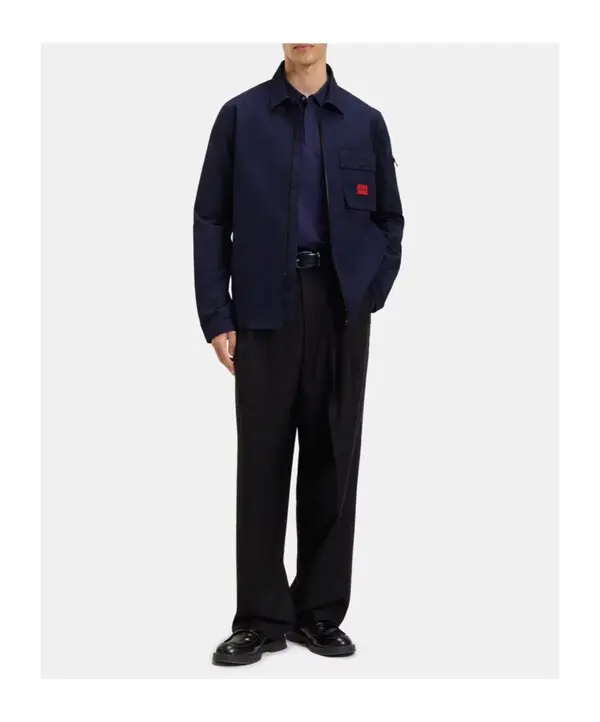 Hugo Boss Zip-through Overshirt