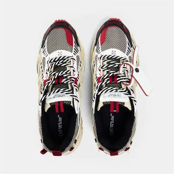 Off-White Be Right Back" Retro-inspired Sneakers - Multicolor