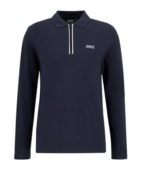 Barbour Long-sleeved Polo Shirt
