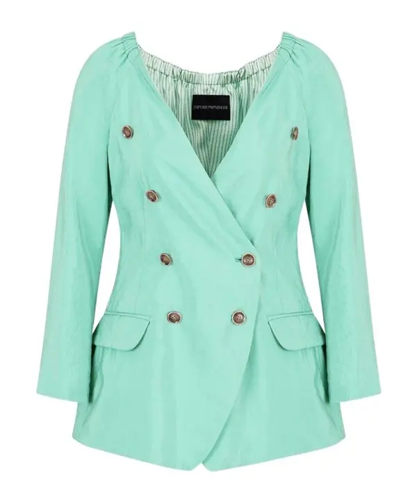 Emporio Armani Solid-colored Blazer