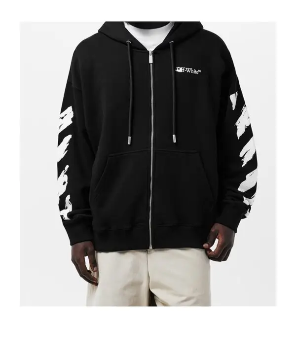 Off-White Ink Zip Hoodie