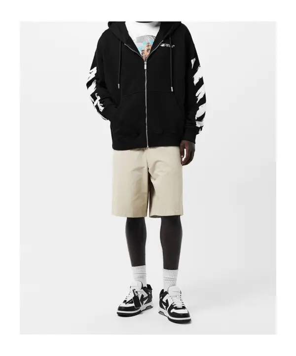Off-White Ink Zip Hoodie