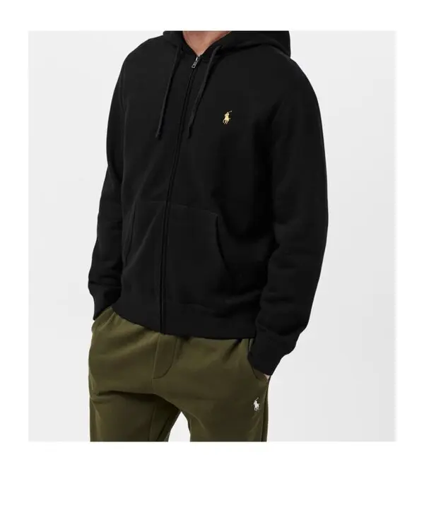 Polo Ralph Lauren Gold Full-zip Hoodie