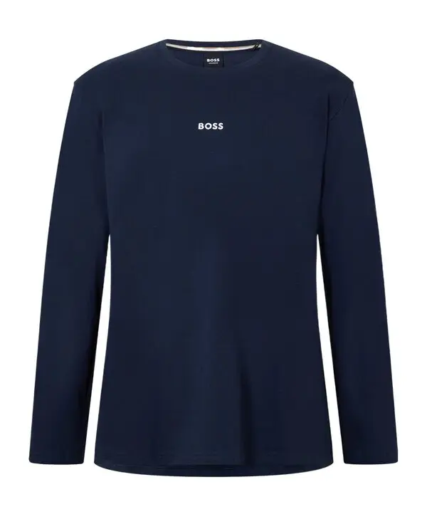 Hugo Boss Blue Plaid Top