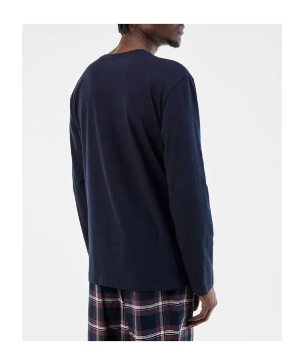 Hugo Boss Blue Plaid Top