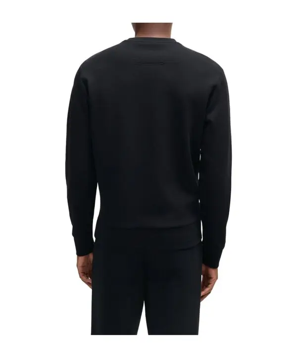 Hugo Boss Embossed Big Logo Crew Neck Sweatshirt