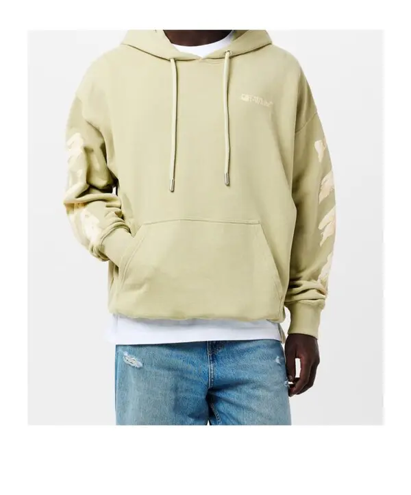 Off-White Ink Arrow Over-the-head Hoodie