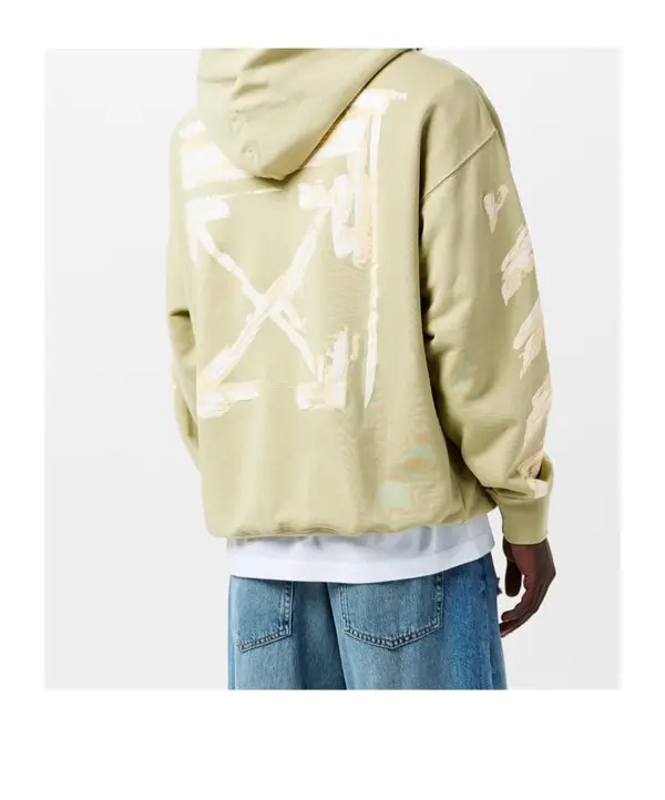 Off-White Ink Arrow Over-the-head Hoodie