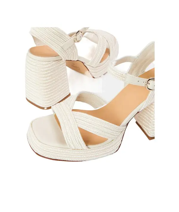CastaÑer Strappy High-heeled Platform Sandals