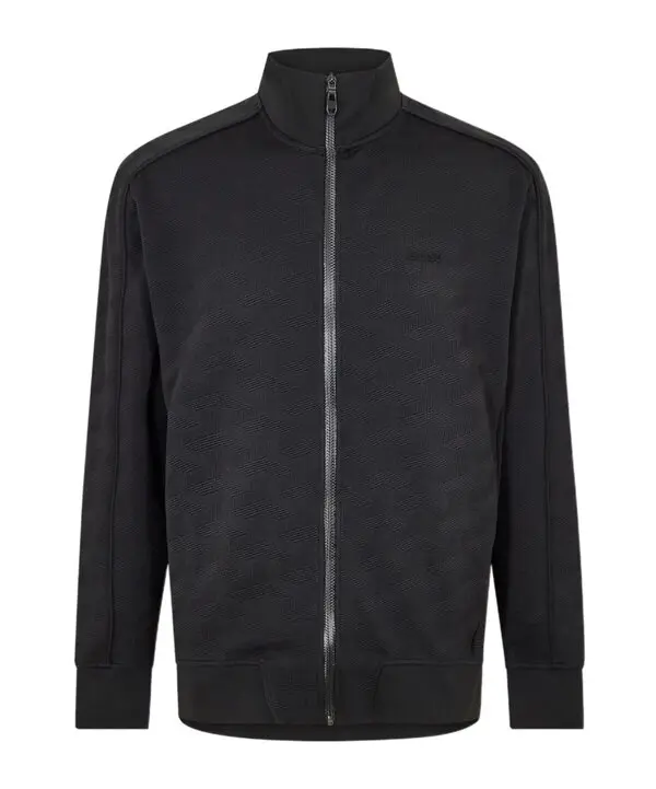 Hugo Boss Mirror Full Zipped Hoodie, Fleece