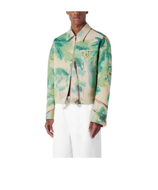 Emporio Armani Printed Casual Jacket