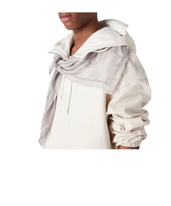 Emporio Armani Quarter Zip Hooded Jacket