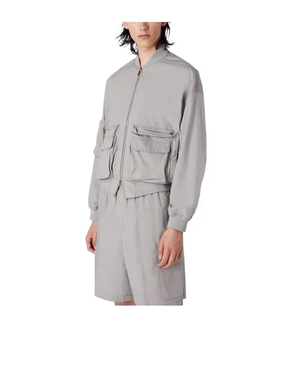 Emporio Armani Solid Color Casual Jacket