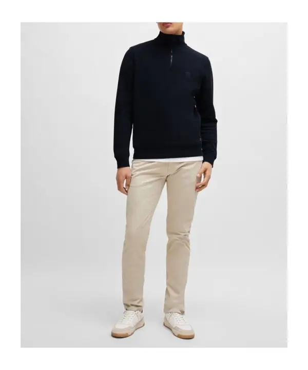 Hugo Boss Zetrust Zip-neck Soft Terryclover The Head Sweatshirt