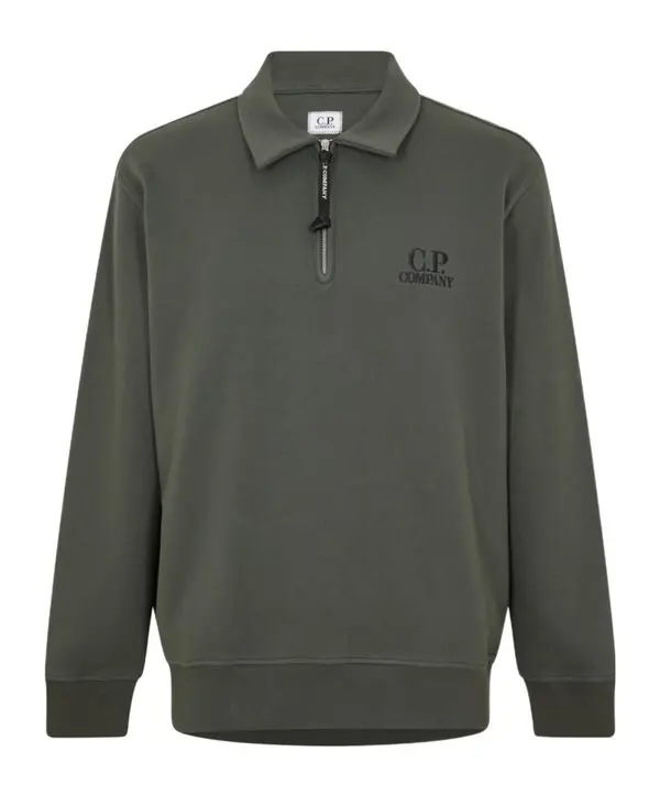C.P. COMPANY Quarter Zip Sweatshirt