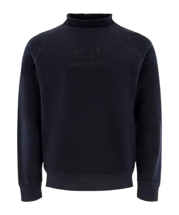 C.P. COMPANY Embroidered Logo Crewneck Jumper