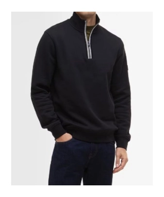 Barbour Long-sleeved Half-zip Sweatshirt