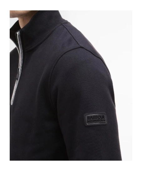Barbour Long-sleeved Half-zip Sweatshirt