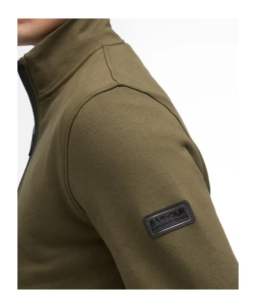 Barbour Long-sleeved Half-zip Sweatshirt