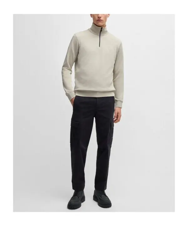 Hugo Boss Soft Fleece Pullover Sweatshirt