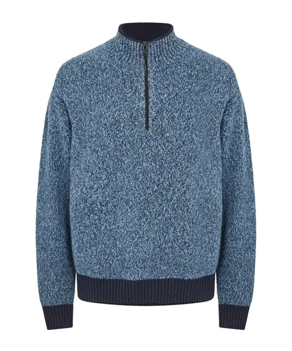 Hugo Boss Turtleneck Zip Sweater