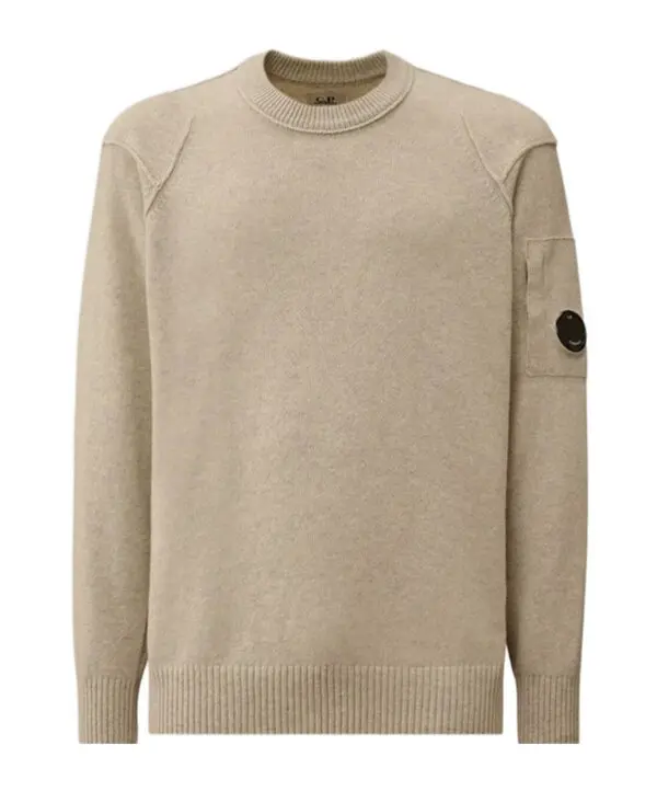 C.P. COMPANY Lambswool Crewneck Jumper