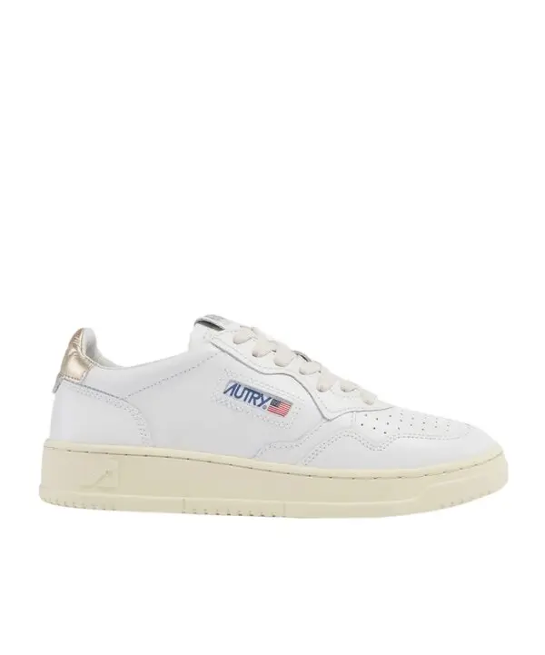 AUTRY Leather Court Trainers - White