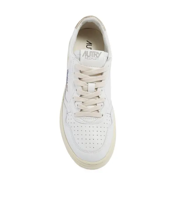 AUTRY Leather Court Trainers - White