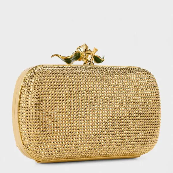 Bottega Veneta Hotfix Knot Clutch Bag