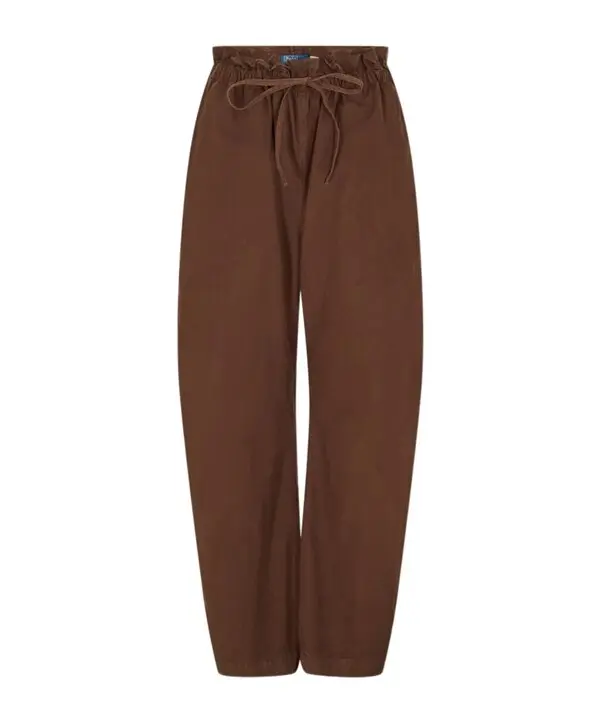 Polo Ralph Lauren Tapered Casual Pants With Elasticated Waistband And Drawstring