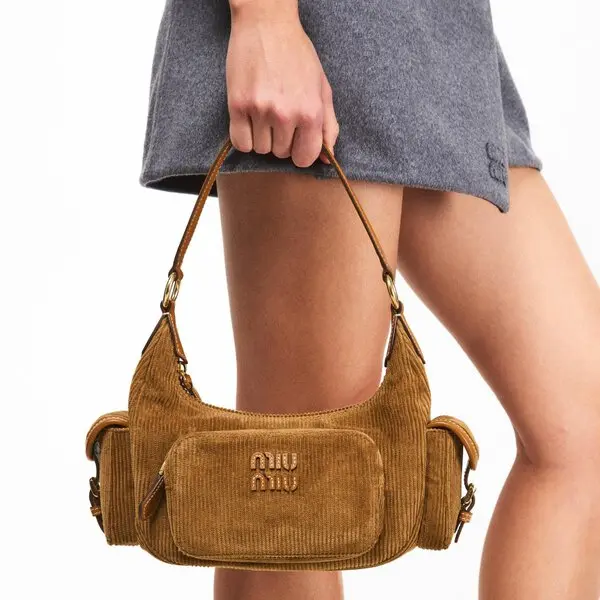 Miu Miu Minimalist Solidcolor Shoulder Bag