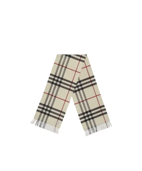 Burberry Medium-thickness Scarf With Tassel Trim - Black