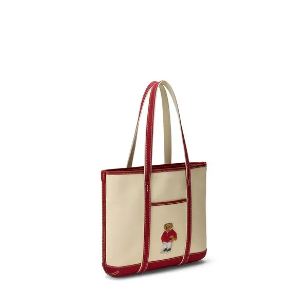 Polo Ralph Lauren Bear Tote Bag - Nude