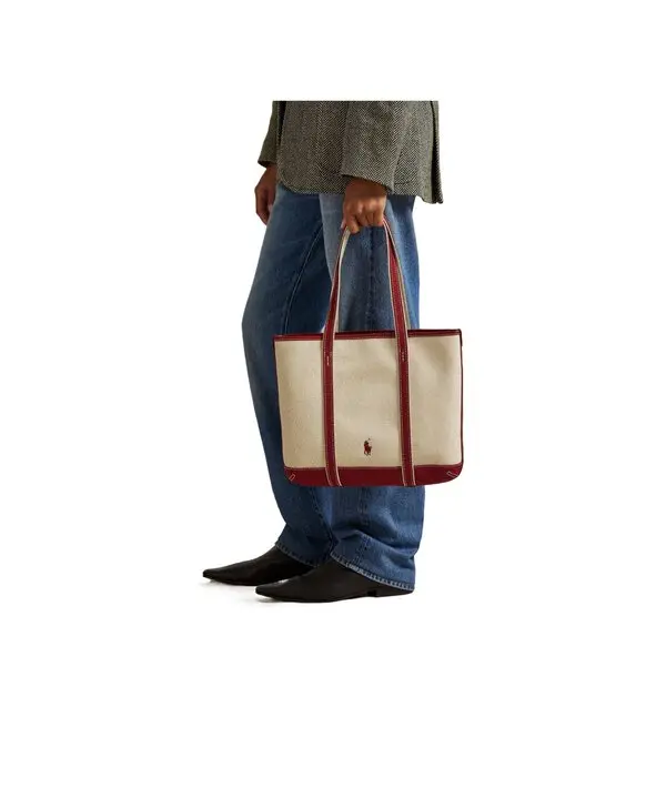 Polo Ralph Lauren Bear Tote Bag - Nude